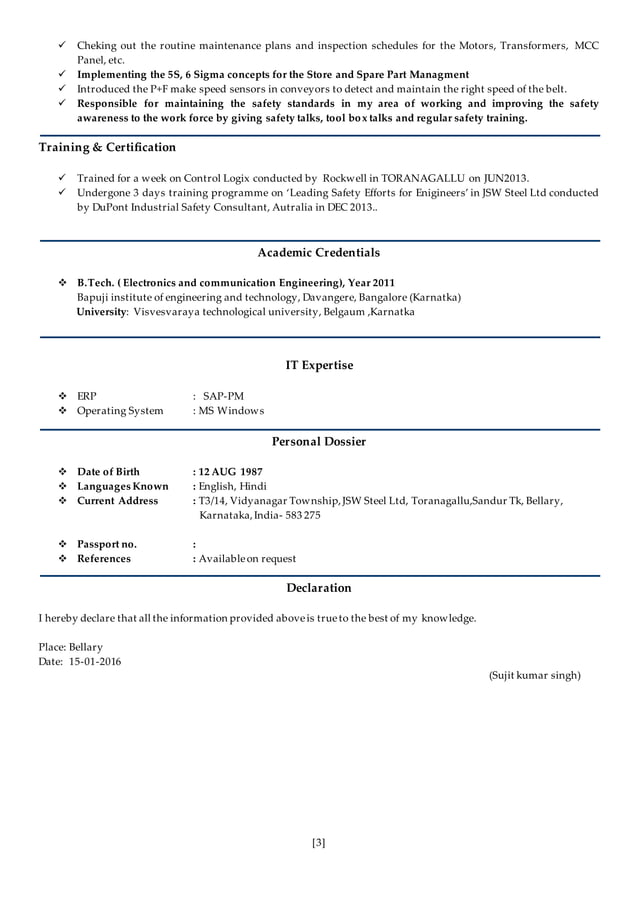 sujit resume (1) | PDF