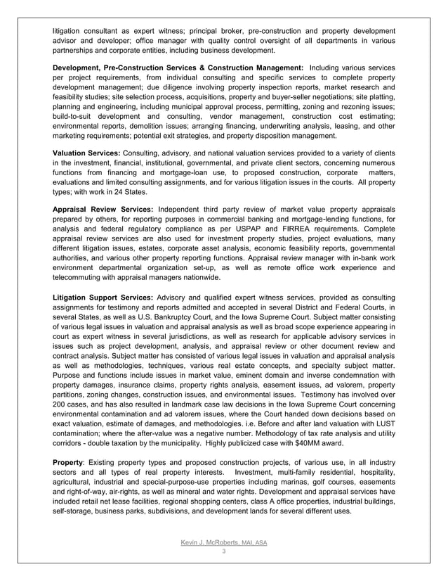 CV - Kevin J. McRoberts | PDF | Free Download