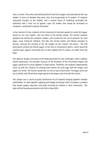 RJohnson Portfolio USAID Project Report Example STEM activities (10 ...