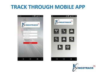 KINGSTRACK VTS PPT | PPTX
