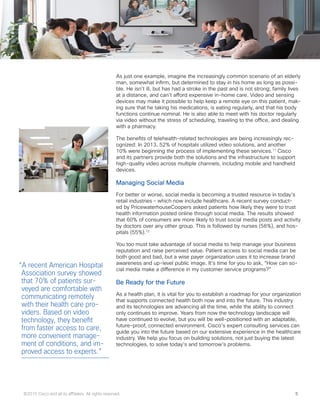 Cisco for Health Plans | PDF