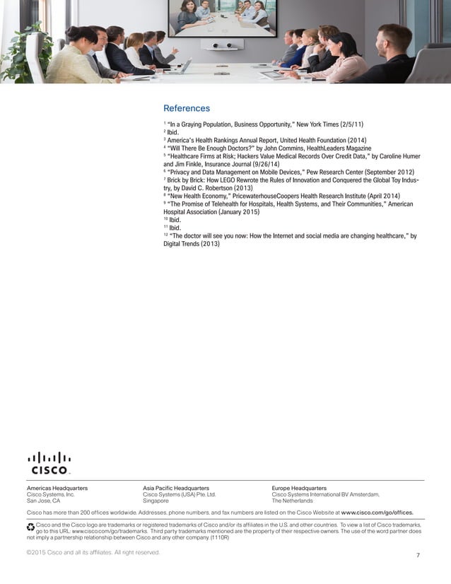 Cisco for Health Plans | PDF