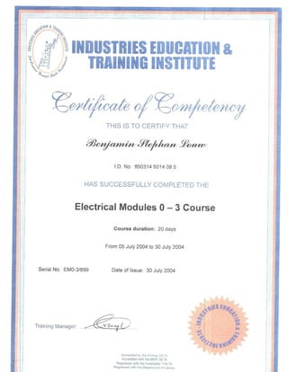 Eca, Plc and Hmi training [679127] | PDF
