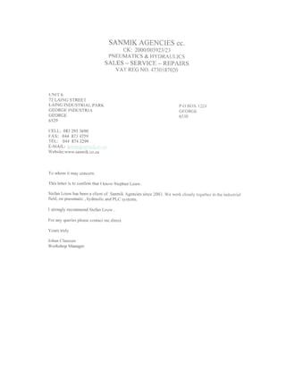 Eca, Plc and Hmi training [679127] | PDF