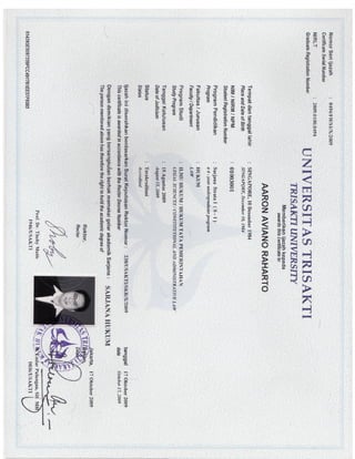 CV Aaron aviano raharto (large doc) | DOC