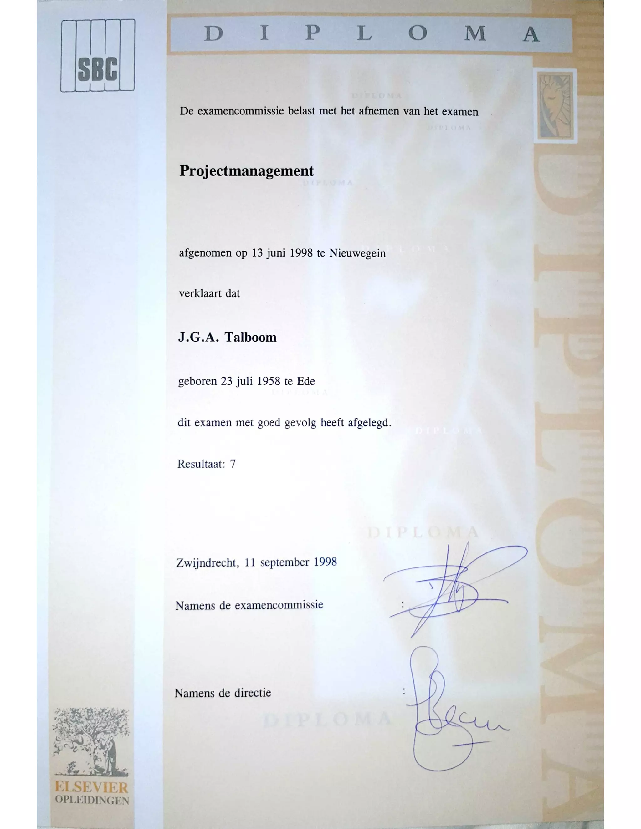 SBC Projectmanagement | PDF