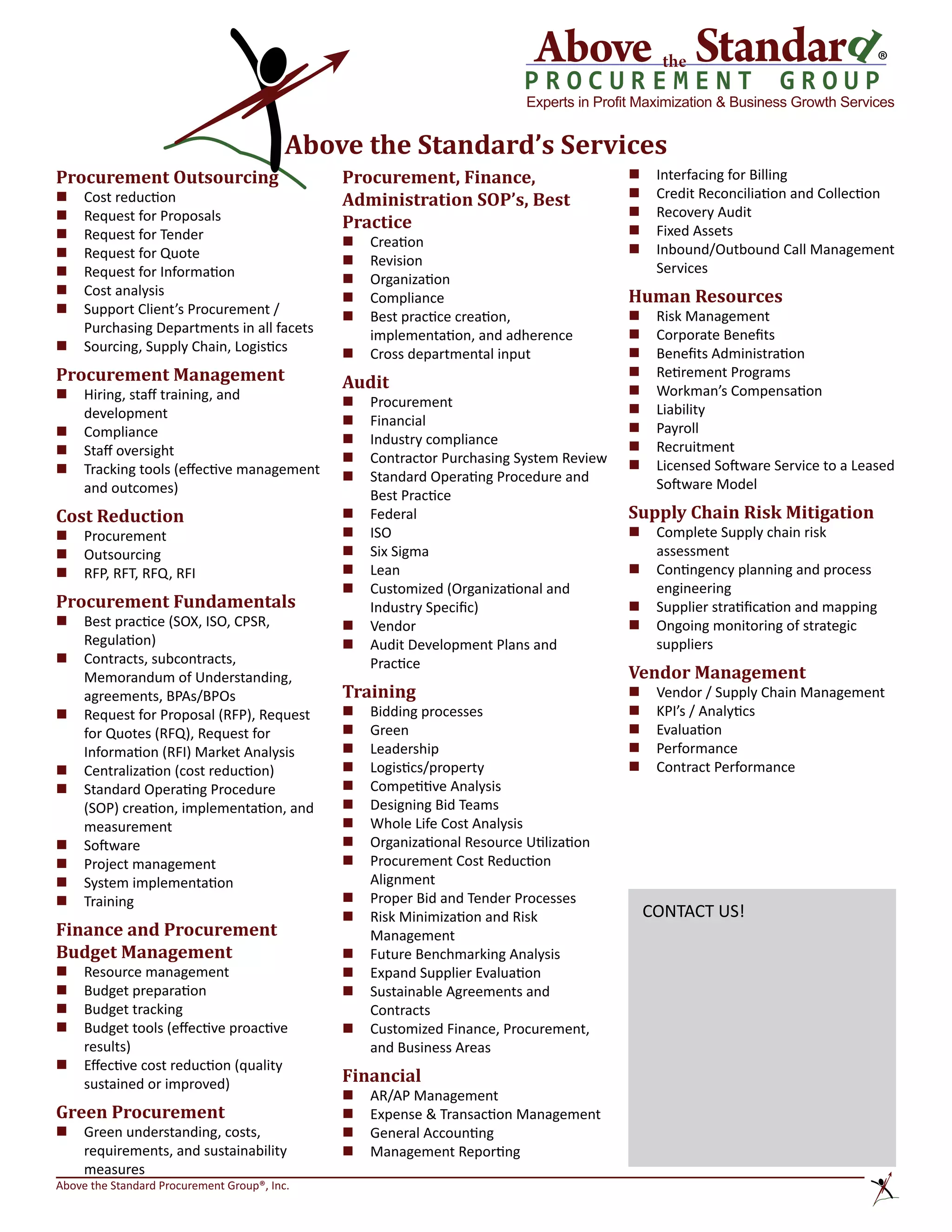 06 ATS Procurement Services | PDF