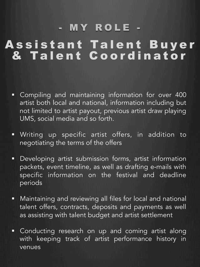 Portfolio for UMS | PDF