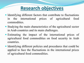 Thesis presention | PPTX | Agriculture | Industries