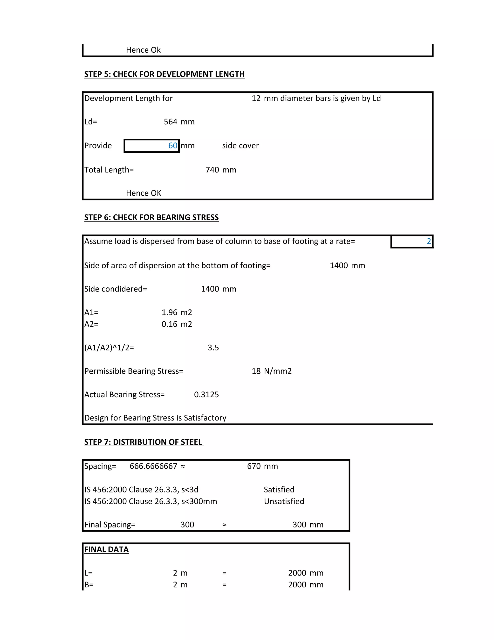 Isolated Footing | PDF
