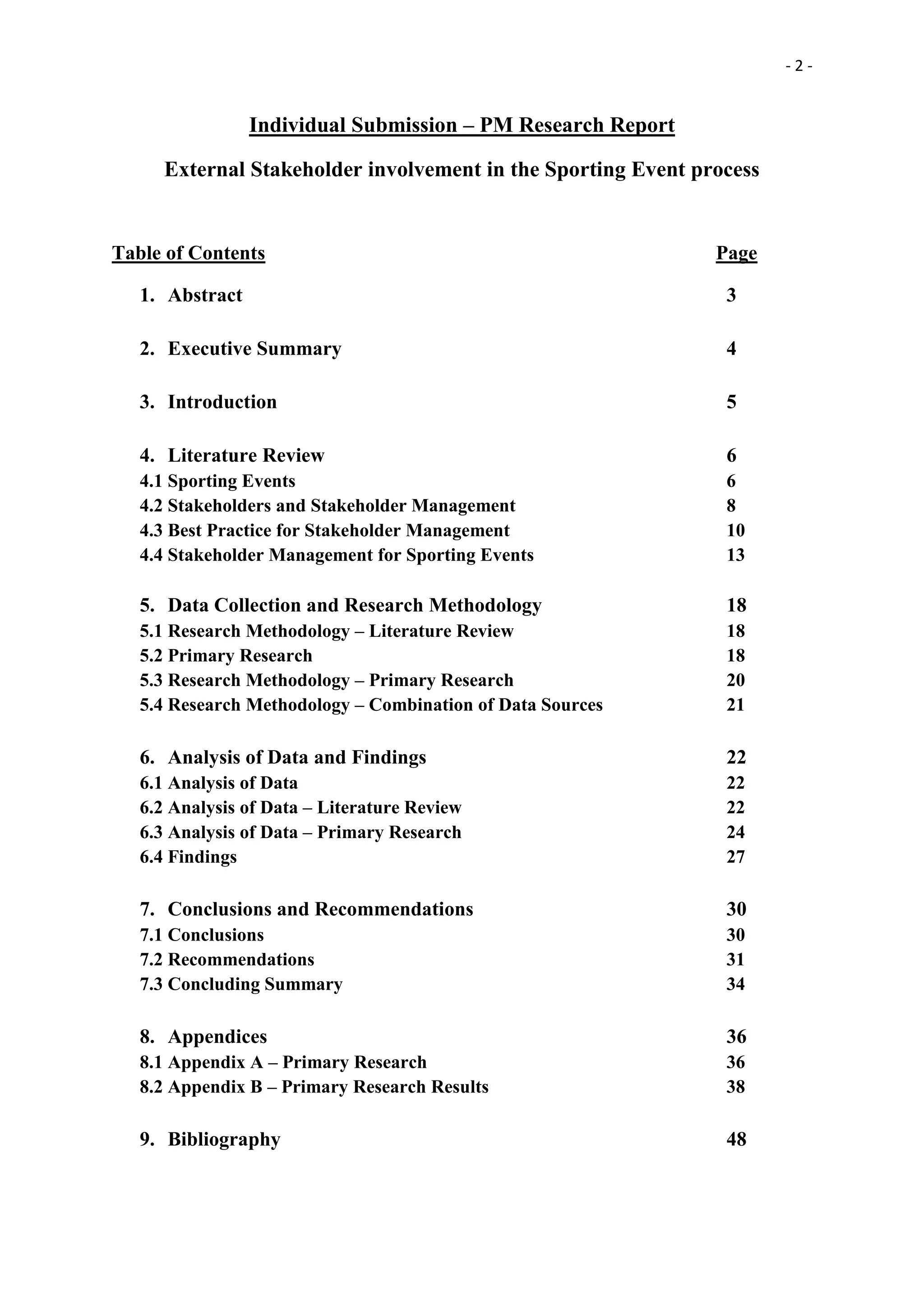 Thesis - External Stakeholder involvement in the Sporting Event process ...