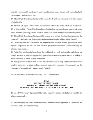 Strother V Baldwin Class Action | PDF | Defense Industry | Industries