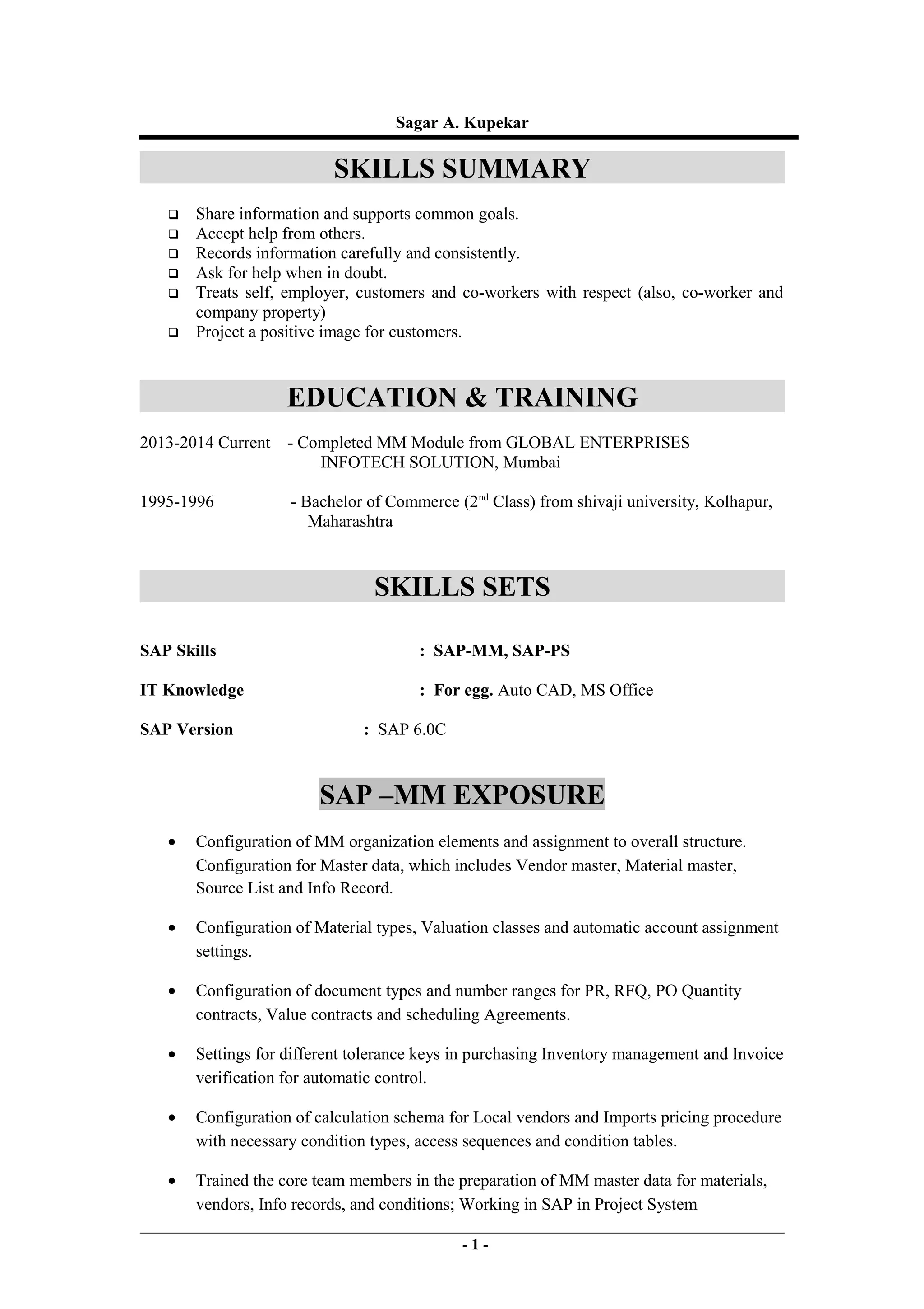 MM-Sagar CV_16 | DOC