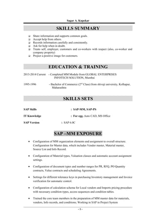 MM-Sagar CV_16 | DOC