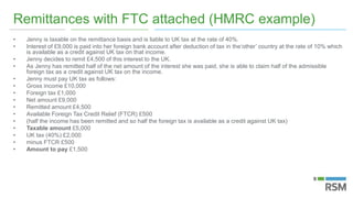 Bank Account Structuring for Non-Domiciles | PPTX