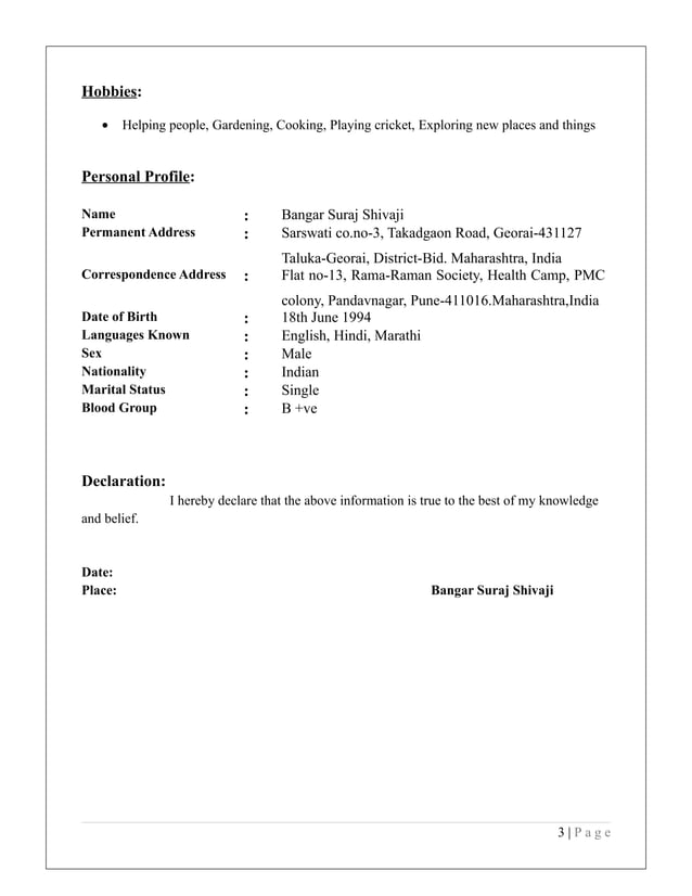 suraj_cv | PDF