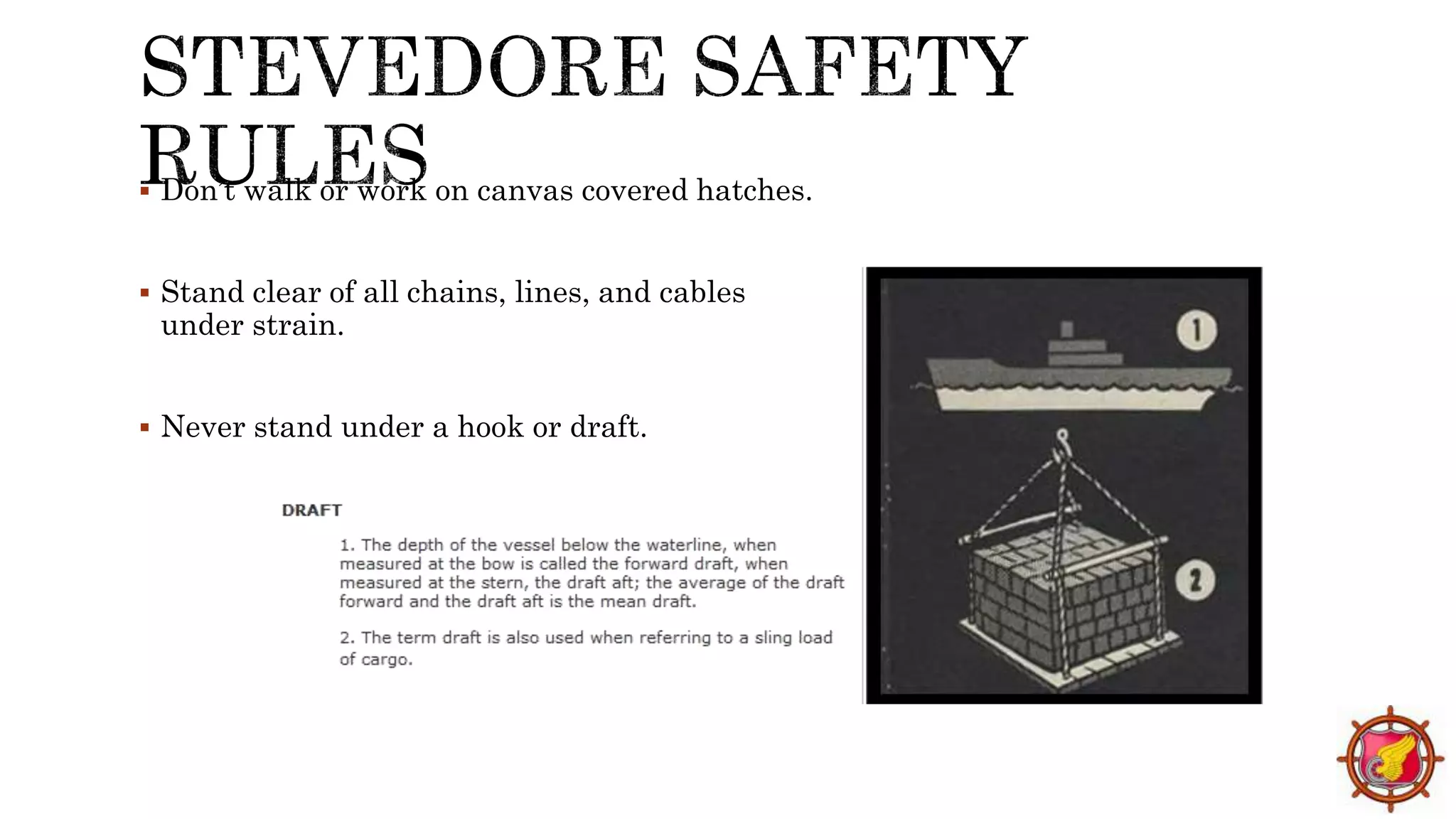 Stevedore safety rules | PPTX