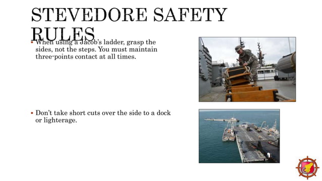 Stevedore safety rules | PPTX
