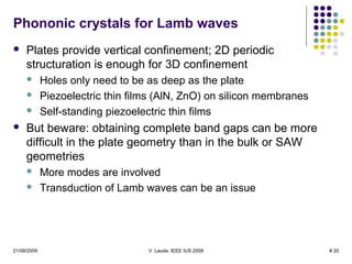 Phononics and phononic crystals | PDF