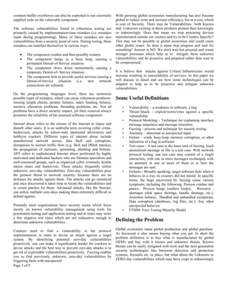 Cyber Security for Critical Infrastructure | PDF