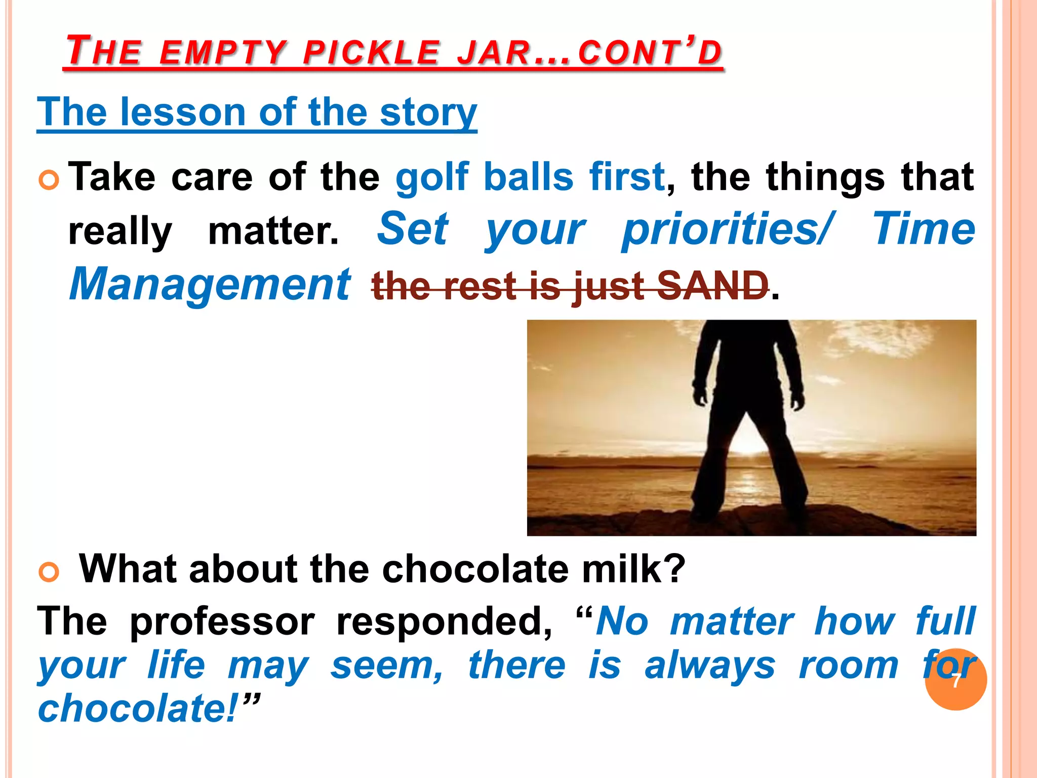 The empty pickle jar | PPTX