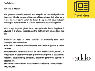 Addo Corporate Presentation | PPT