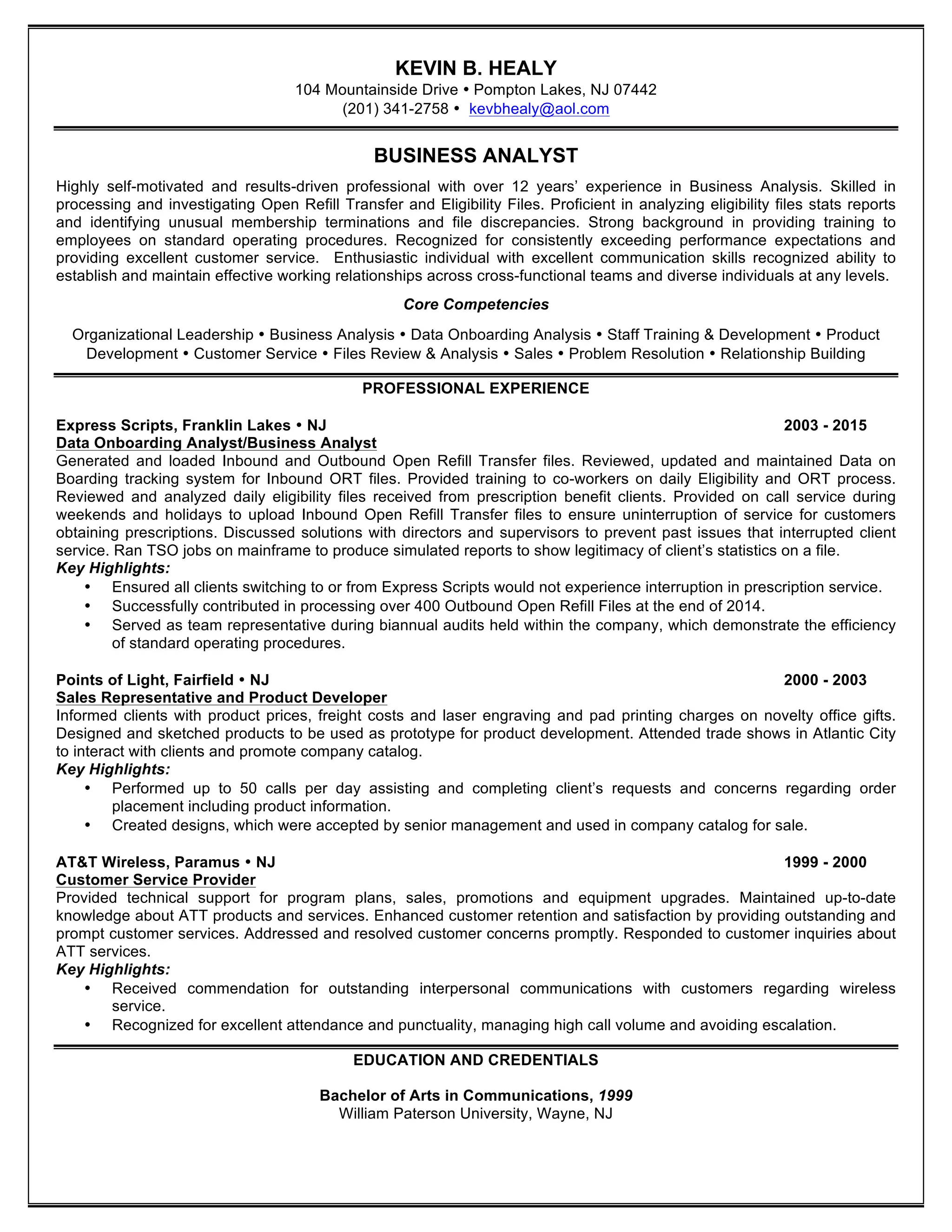 Kevin _ Resume | PDF