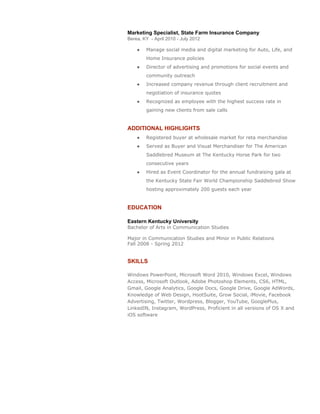 RESUME2016 | PDF