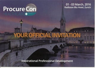 Procurecon Healthcare 2016 | PPT