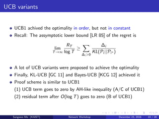 Multi-Armed Bandit and Applications | PDF