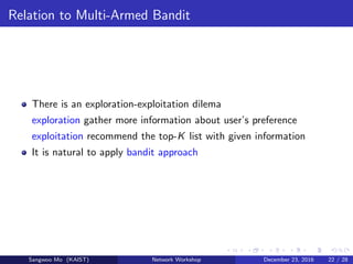 Multi-Armed Bandit and Applications | PDF