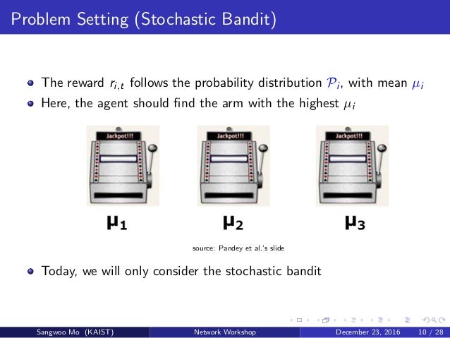 Multi-Armed Bandit and Applications