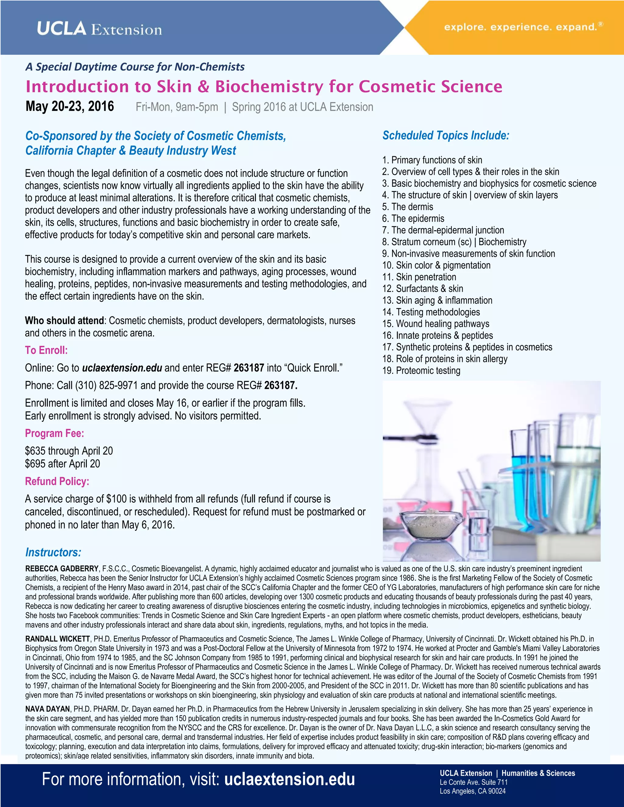 Skin & Biochem for Cosmetic Science (2) | PDF