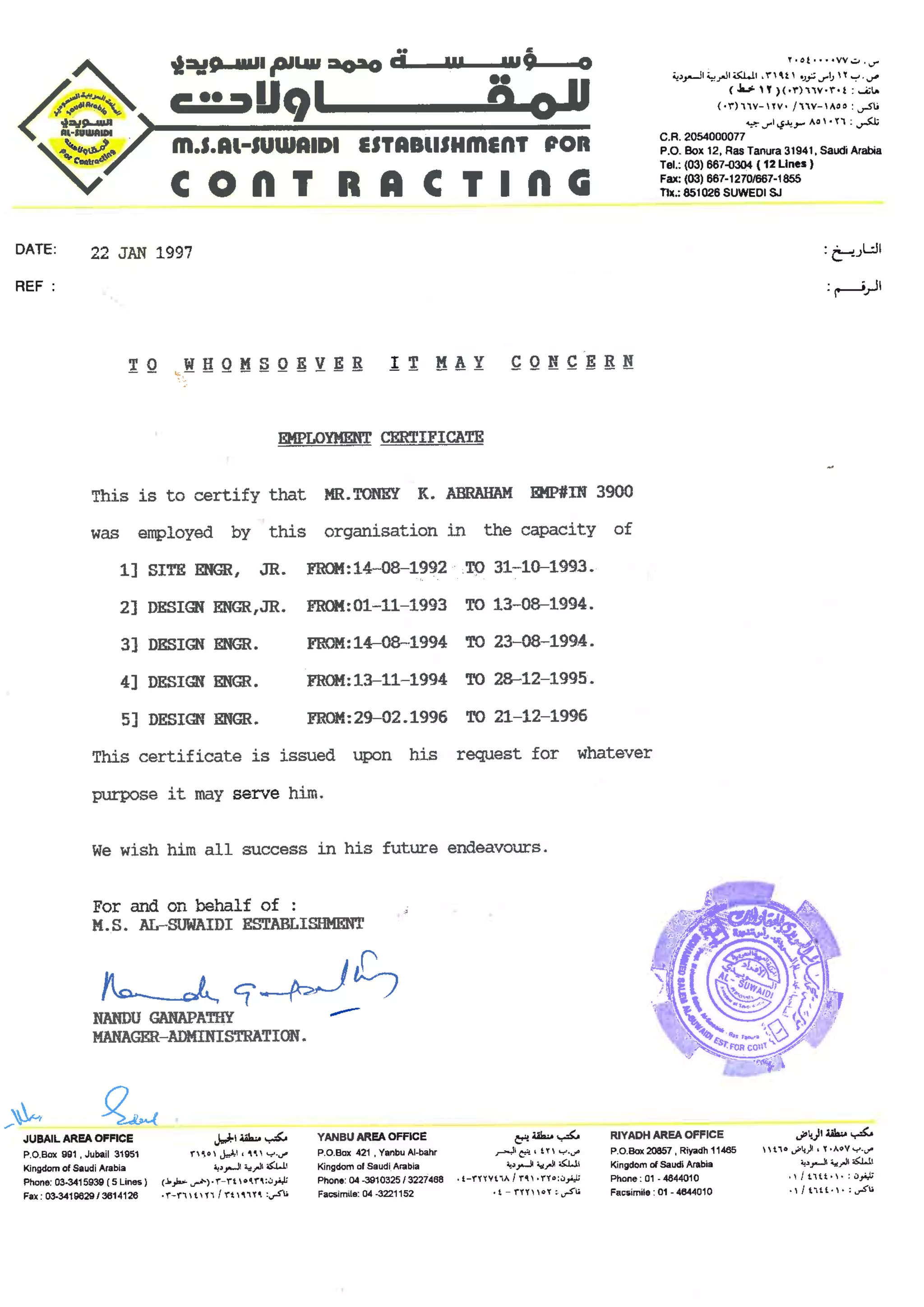 AL SUWAIDI 1997 | PDF