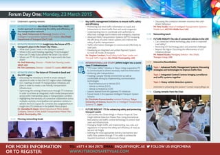 ITS Forum UAE | PDF | Civil Engineering Industry | Industries