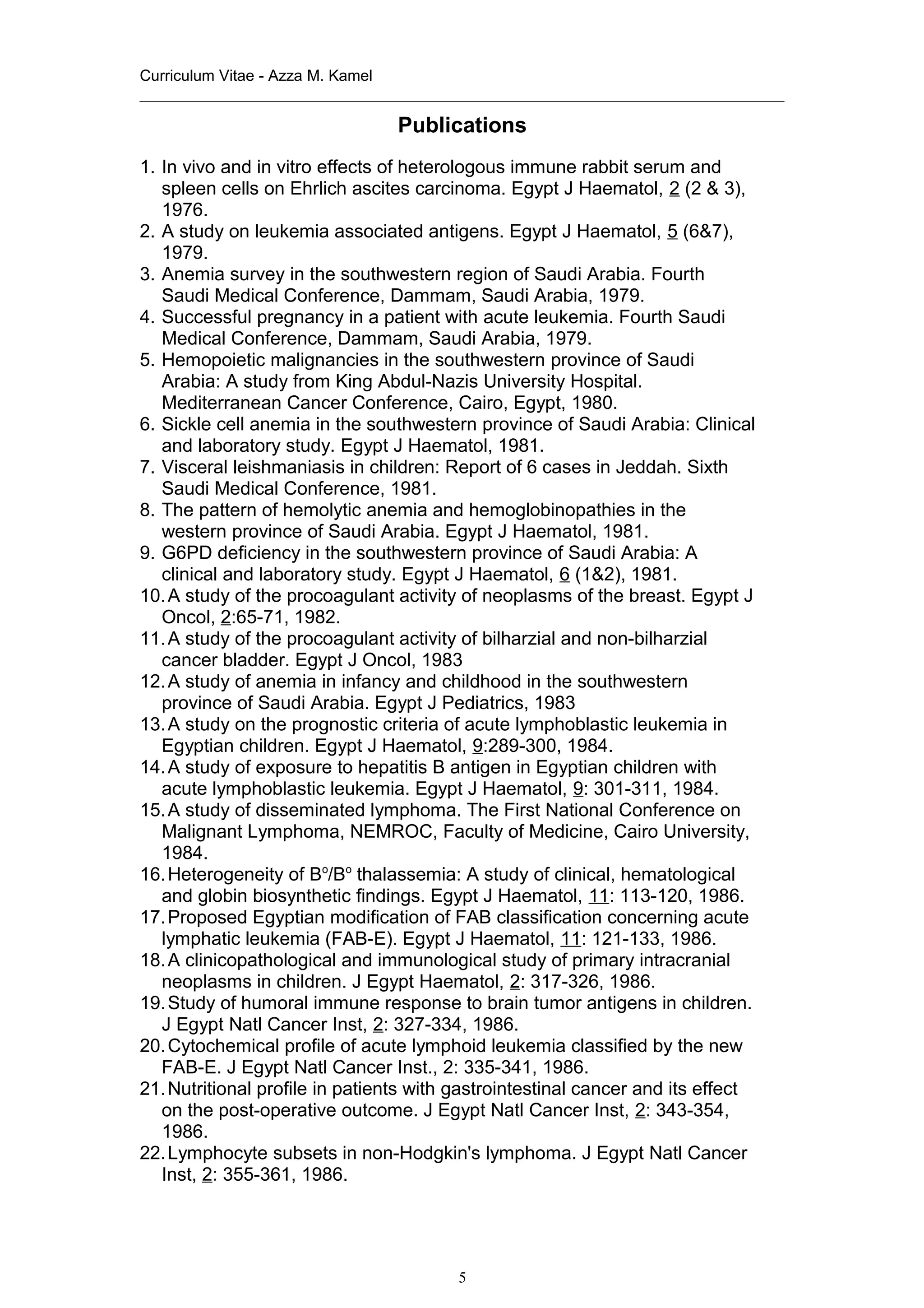 CURICULUM VITAE 2016 | DOC