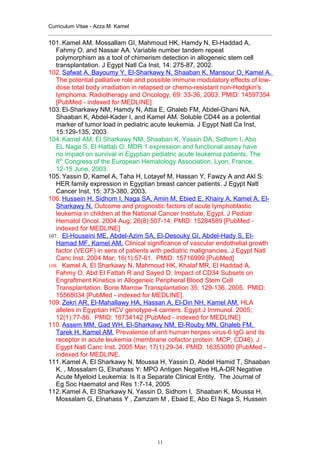 CURICULUM VITAE 2016 | DOC