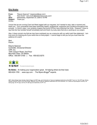 CPP - Letter from Controller | PDF