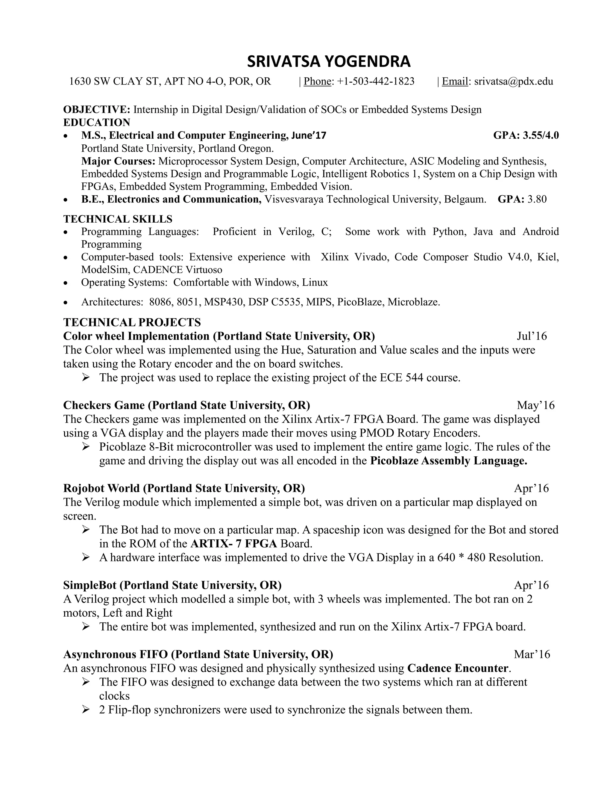 Resume_Srivatsa | PDF