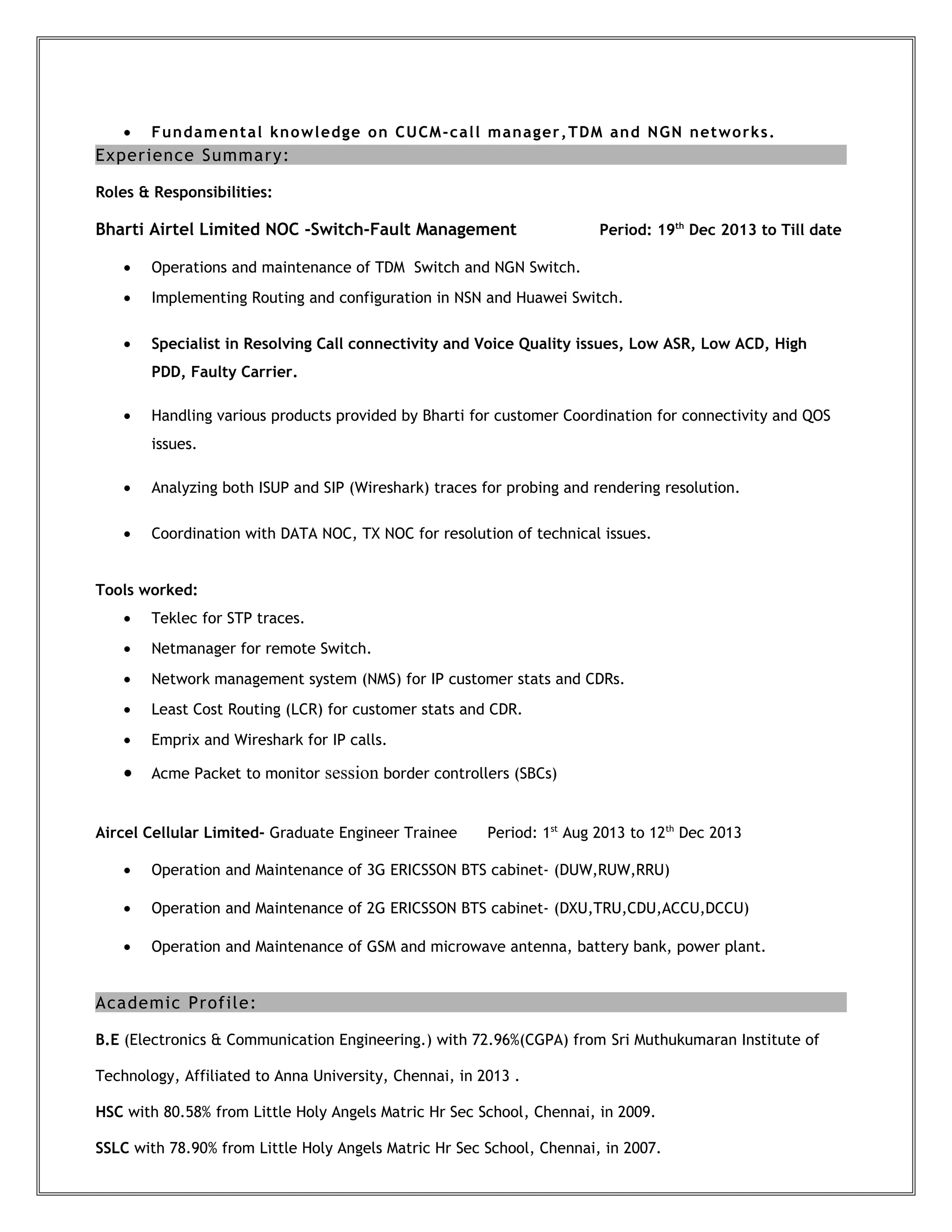 Manoj kumar_Resume | DOC