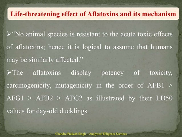Aflatoxin | PPSX