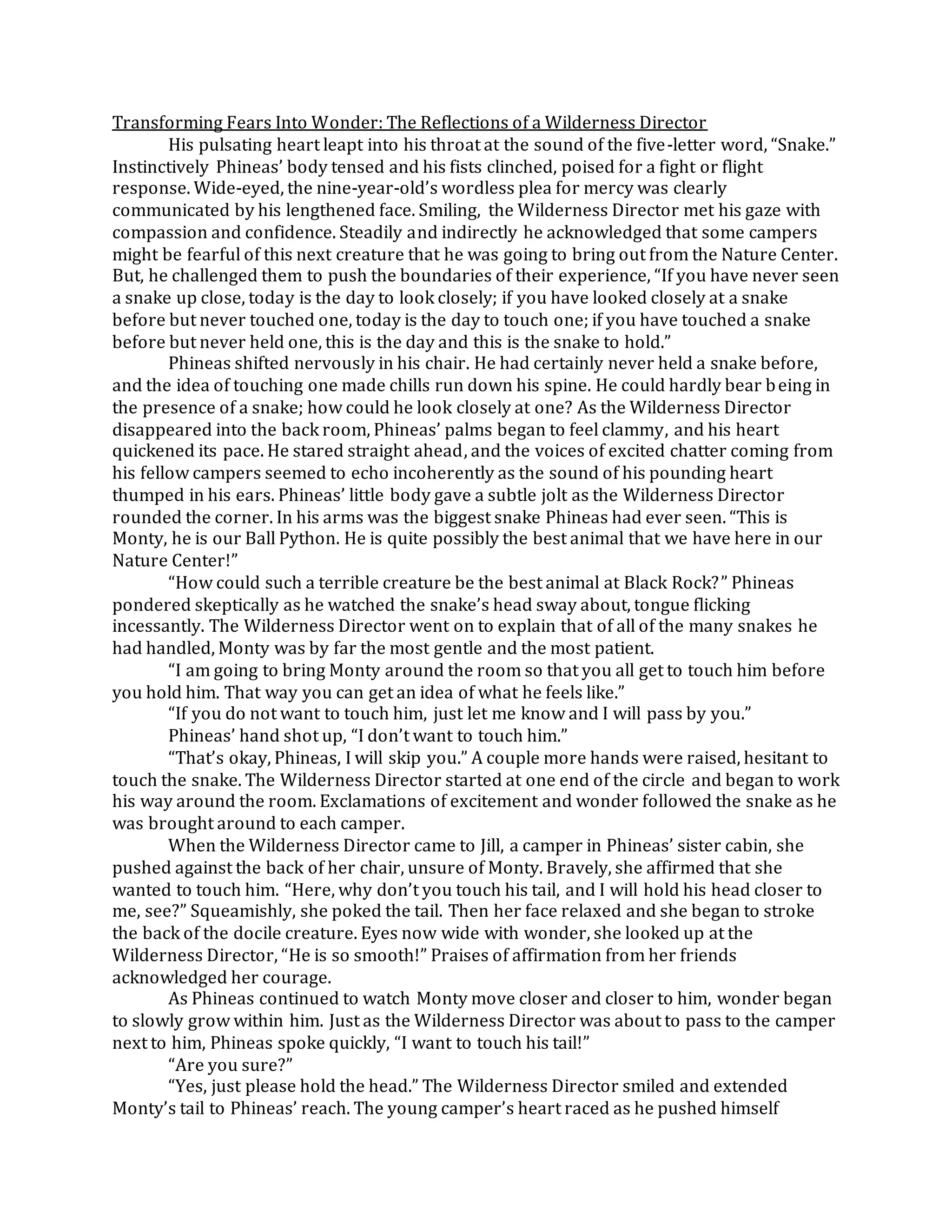 Erich B. Koenig--Camper Story | DOCX