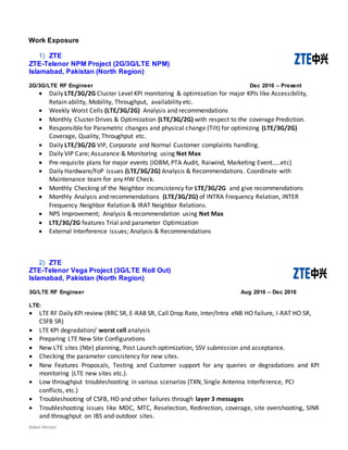 Adeel Ahmed- CV | DOCX | Computer Networking | Computing