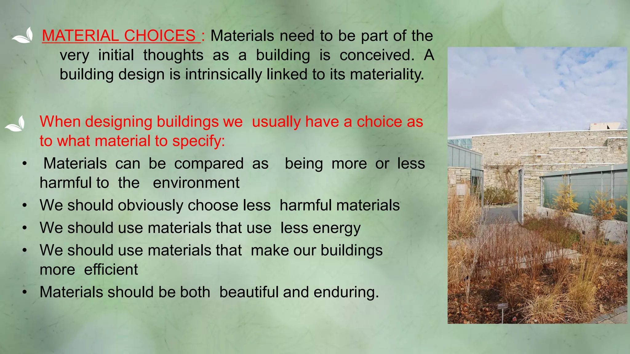 Role of Alternative Materials in Reducing the Carbon Footprint of ...