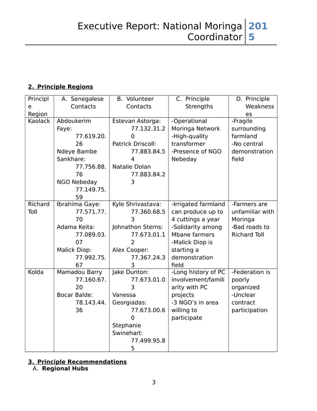 Executive Report_NMC | PDF | Agriculture | Industries