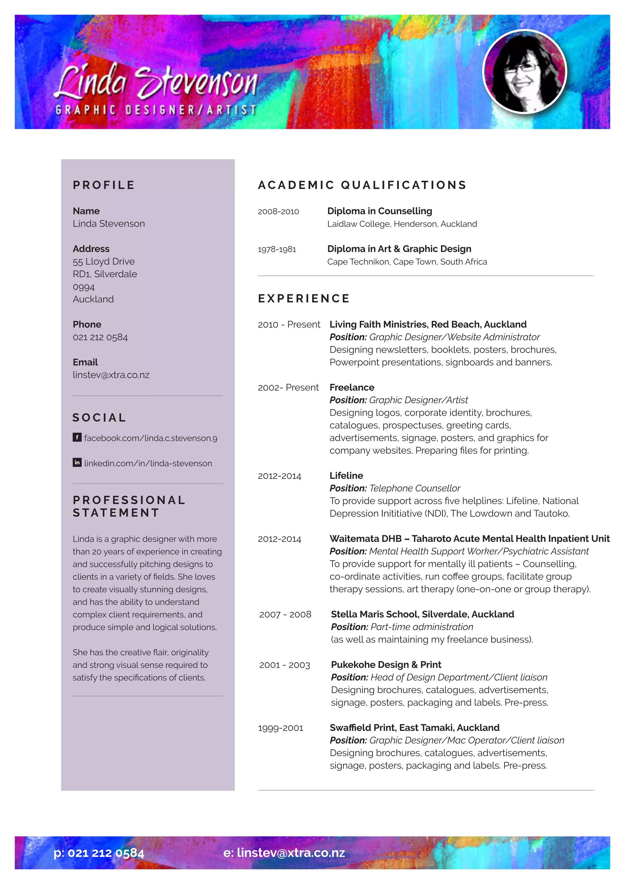 Linda Stevenson CV_January 2017 | PDF