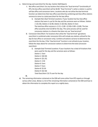 Cash Handling Procedural Instructions | PDF