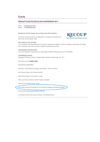 Dan CV Appendix | PDF