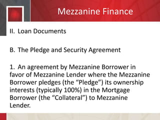PowerPoint Presentation - Mezzanine Finance.PPTX