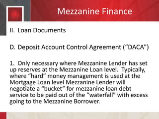 PowerPoint Presentation - Mezzanine Finance.PPTX